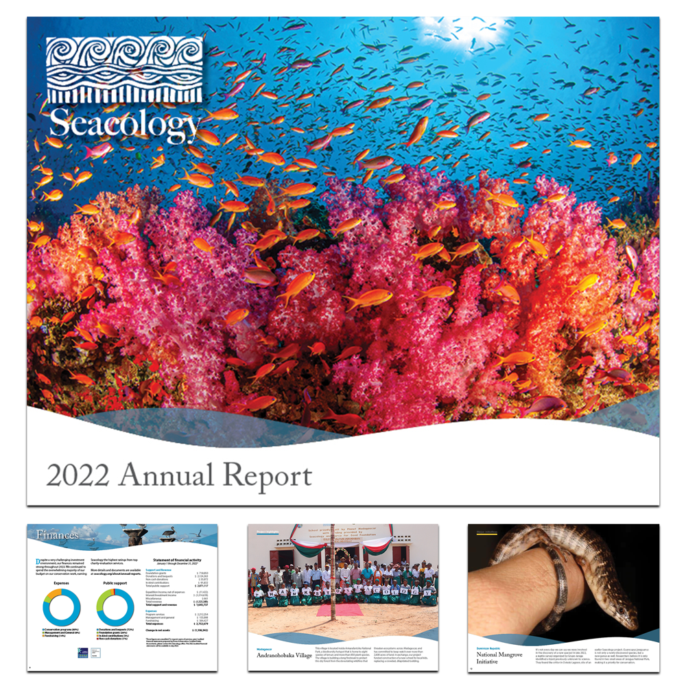 2022 Annual Report: A year of impact for islands - Seacology
